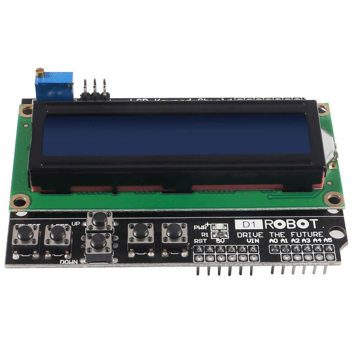 LCD1602 Keypad Shield Blue Backlight LCD1602 Keypad Shield Blue Backlight